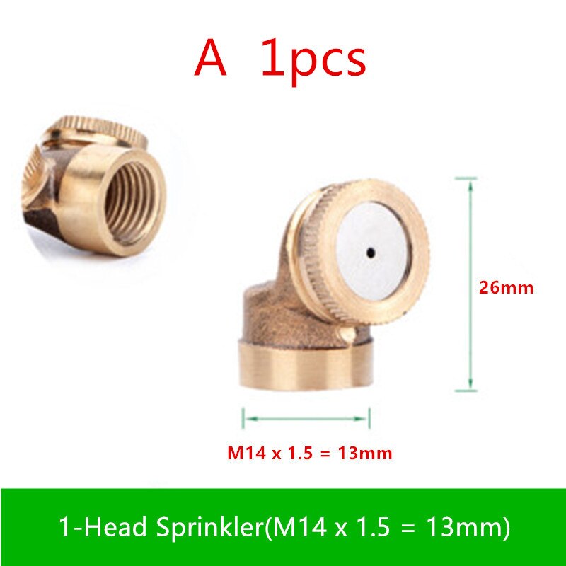 Fast 3-Nozzle Misting Sprinkler Brass Misting Spra... – Vicedeal