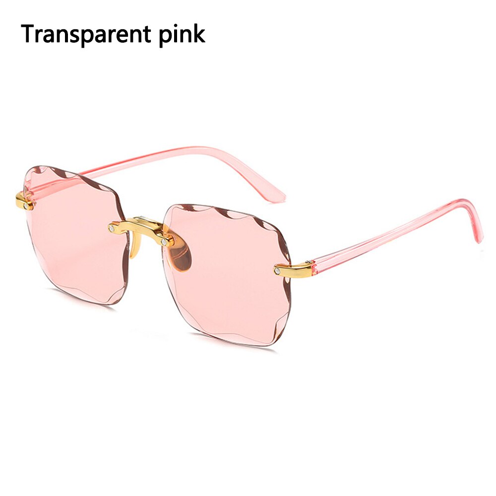 Summer Vintage Transparent Gradient Sun Glasses UV... – Vicedeal