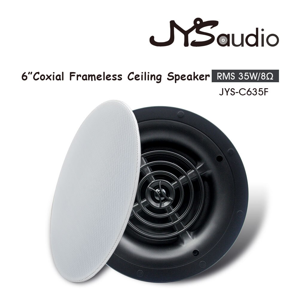 Coxial Frameless Ceiling Speaker Fixed Resistance ... – Grandado