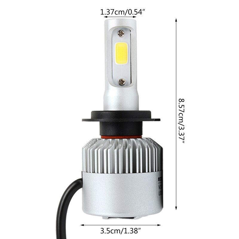 9 ~ 30V H7 COB LED Scheinwerfer Umwandlung 80W Aut... – Vicedeal