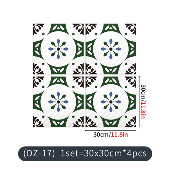 European Color Floor Tile Wallpapers Wall Sticker ... – Grandado