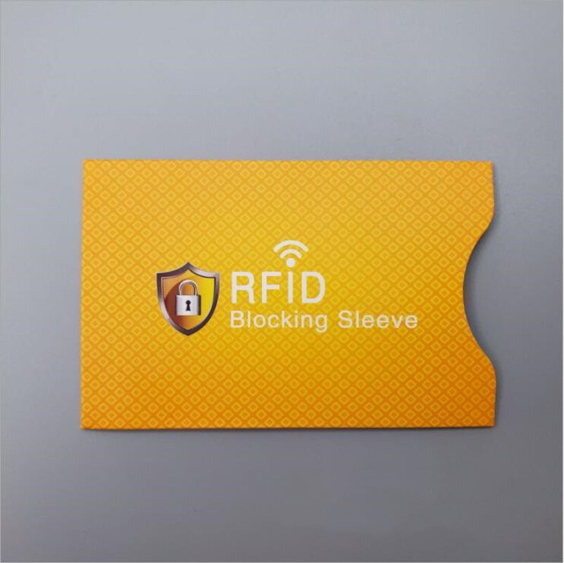 5PCS RFID Blocking Sleeves for ID Card Holder Shie... – Grandado