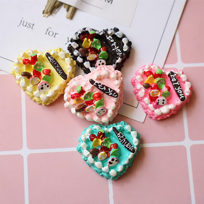 5pcs Dollhouse MIniature Dessert food Mini Resin L... – Grandado