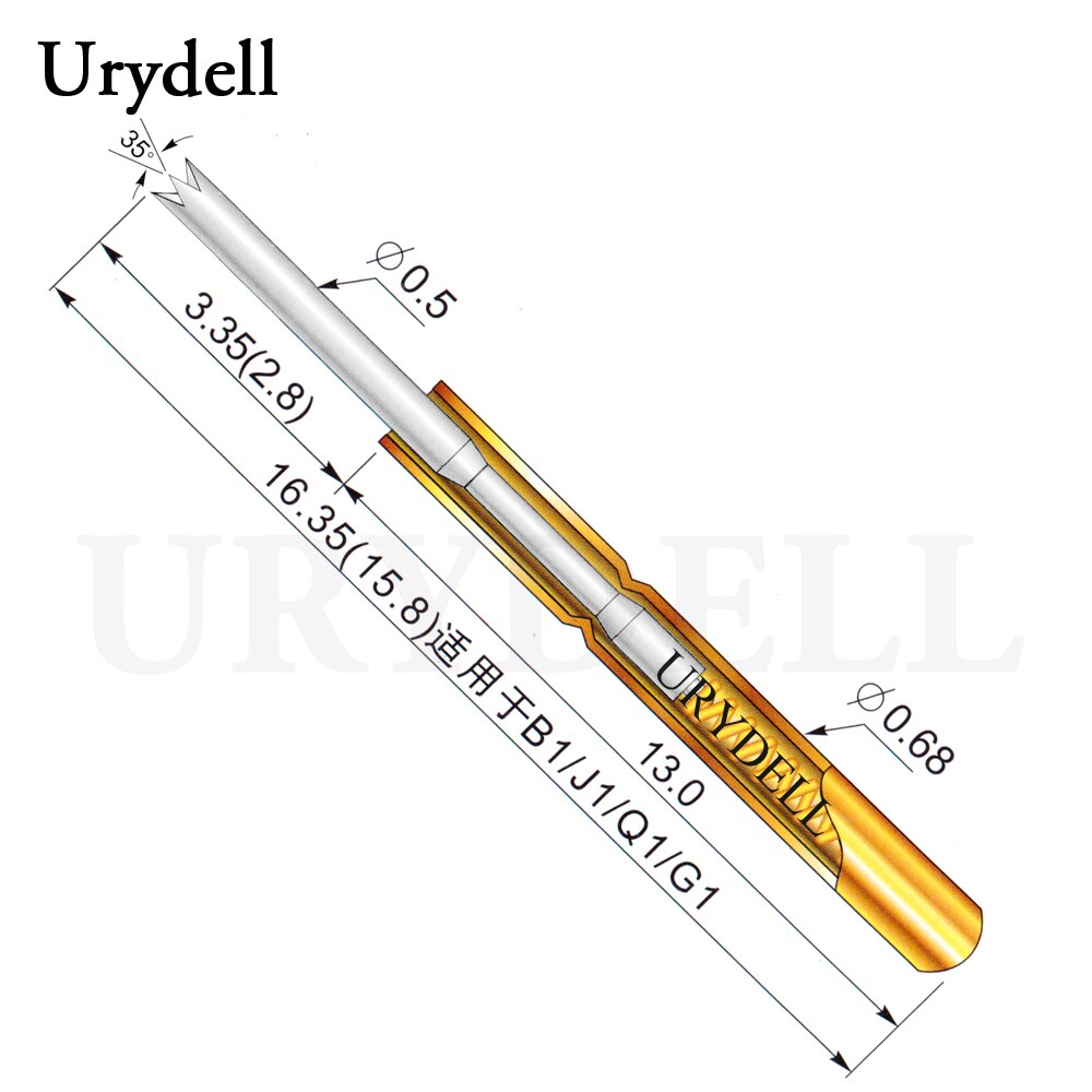 100pcs/lot P50-Q1 Dia 0.5mm Spring Test Probes Pog... – Grandado