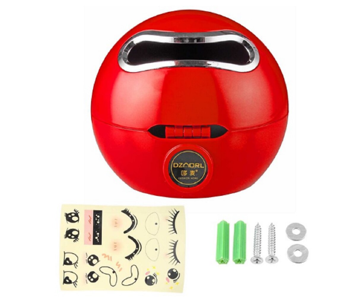 Round Fun Face Wall Mounted Tissue Holder Bathroom... – Vicedeal