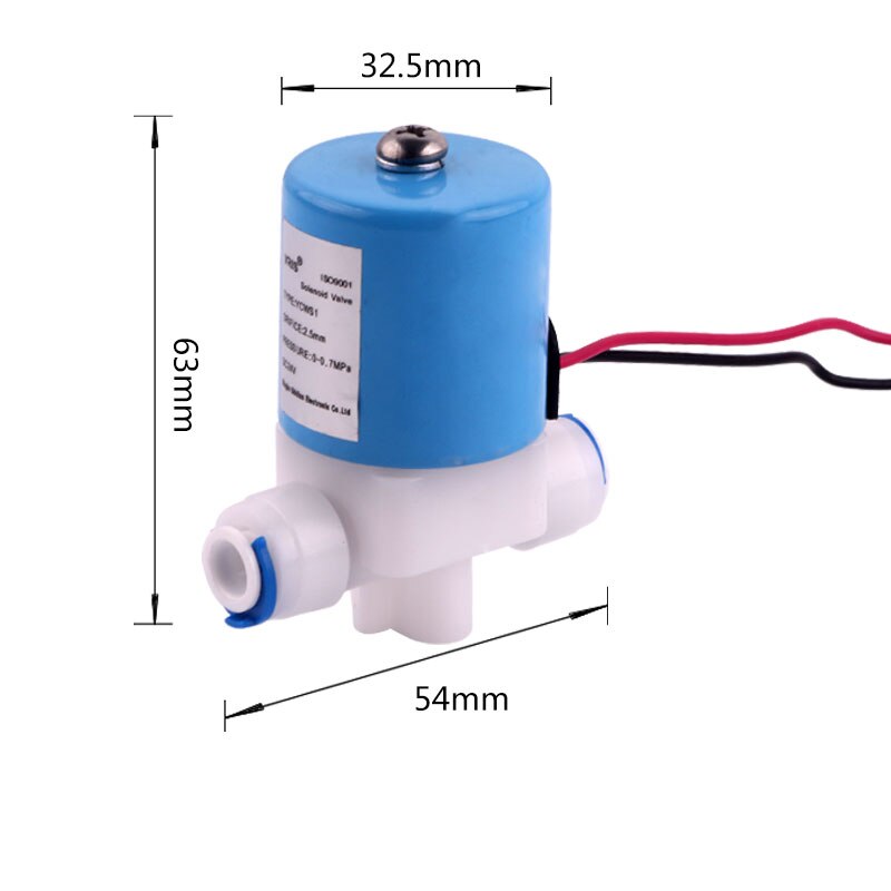 1/4" Quick Connect RO Water Purifier Inlet Solenoi... – Grandado