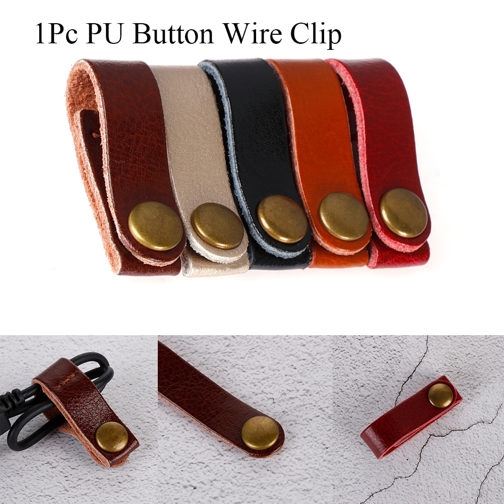 Neue Kabel Clip Fixer Halter Schnalle Linie PU Led... – Vicedeal