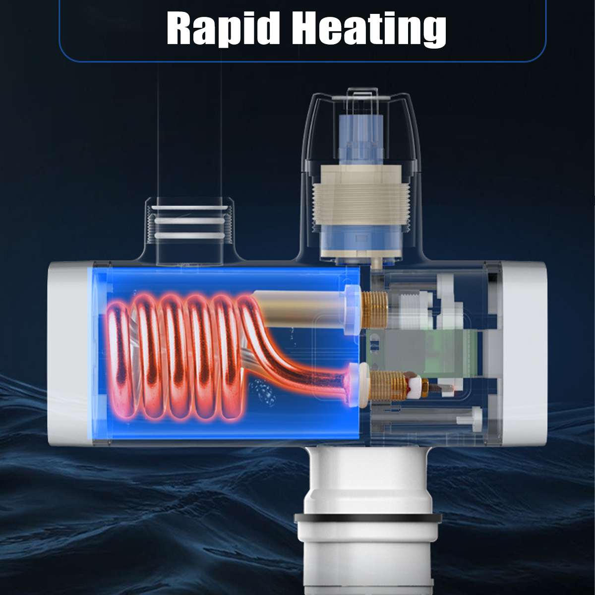 3000W Electric Faucet Tap Water Heater Instant Kit... – Grandado