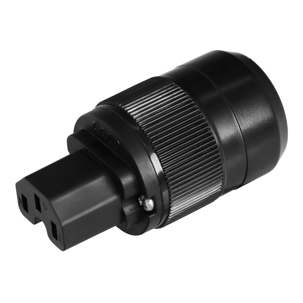 1 paar High End 24K Gold Überzogen Schuko AC power... – Vicedeal