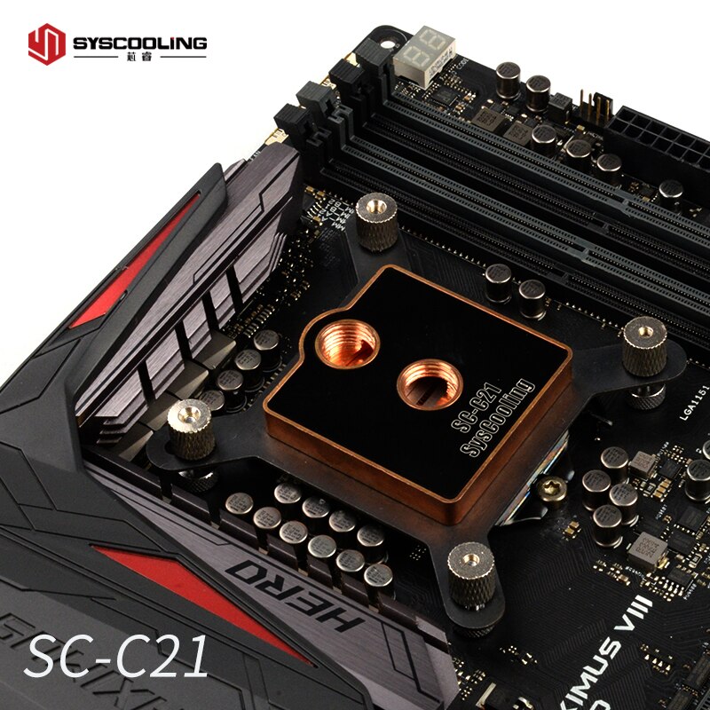 Syscooling Intel Cpu Waterkoeling Blok Alle Metale... – Vicedeal