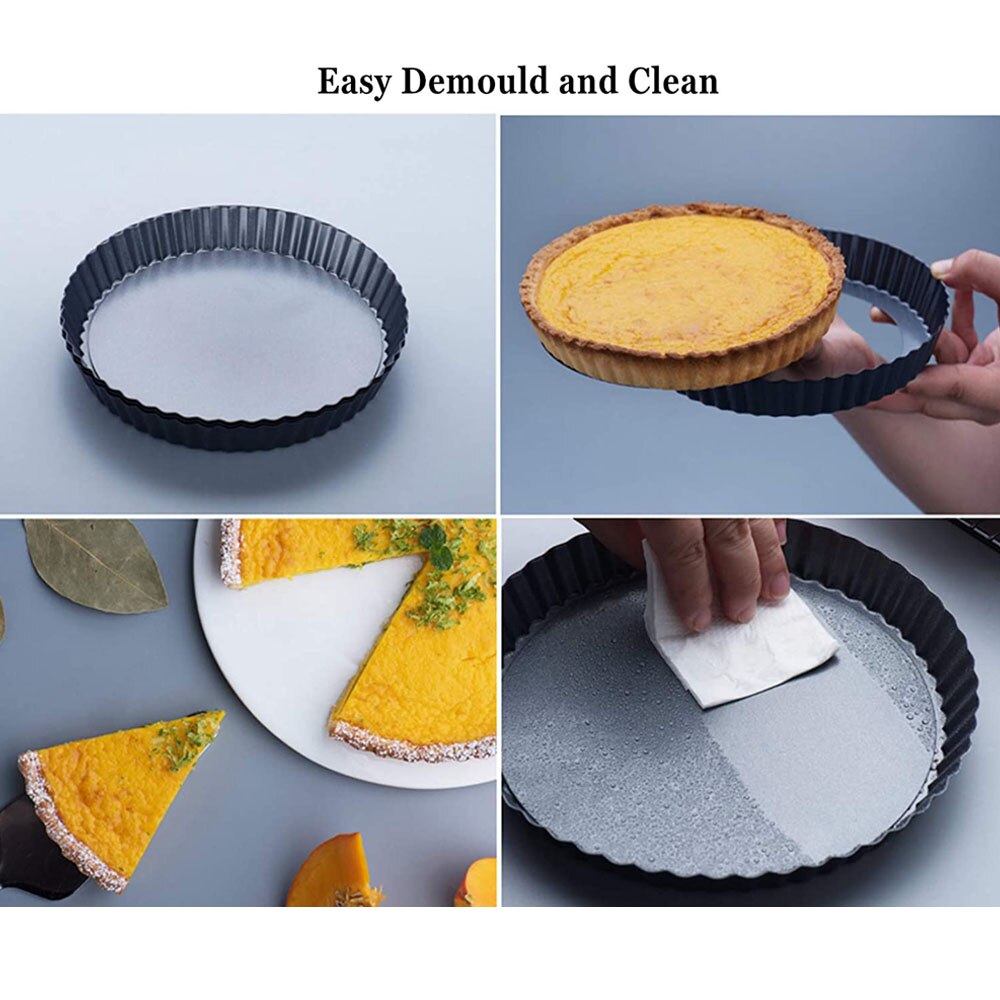 8-28CM Nonstick Pans Carbon Steel Cake Pie Mold Re... – Grandado