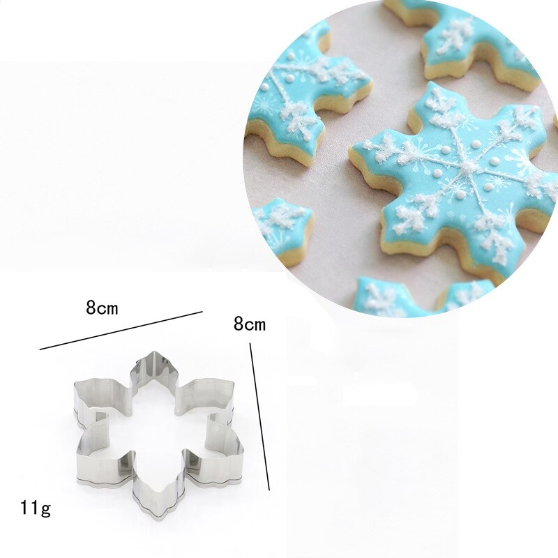 3D Christmas Cookie Cutter Tools Stainless Steel G... – Vicedeal