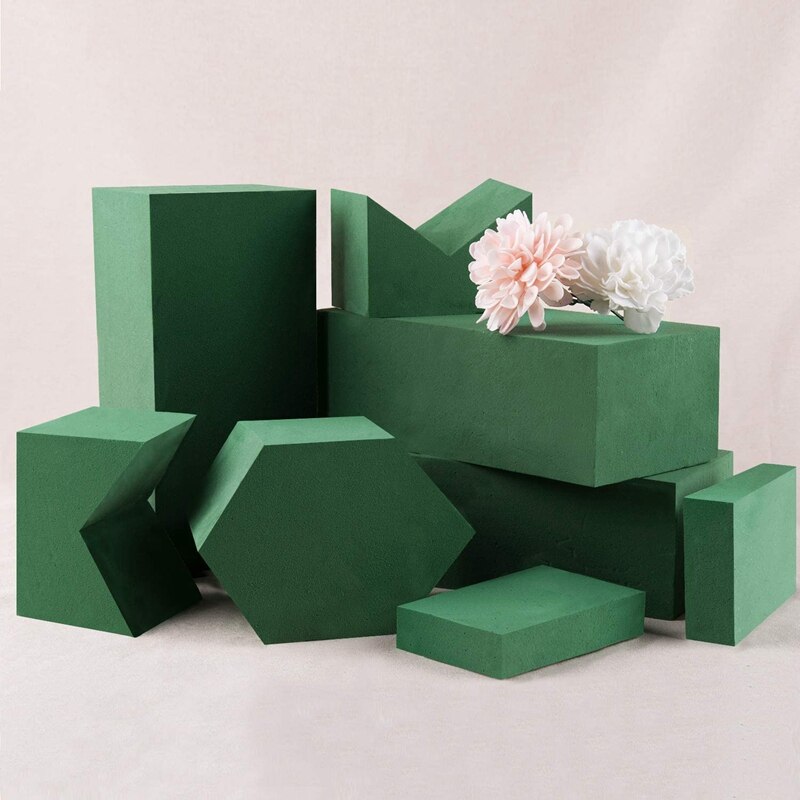 16Pcs Floral Foam Bricks Green Blocks for Flower A... – Grandado