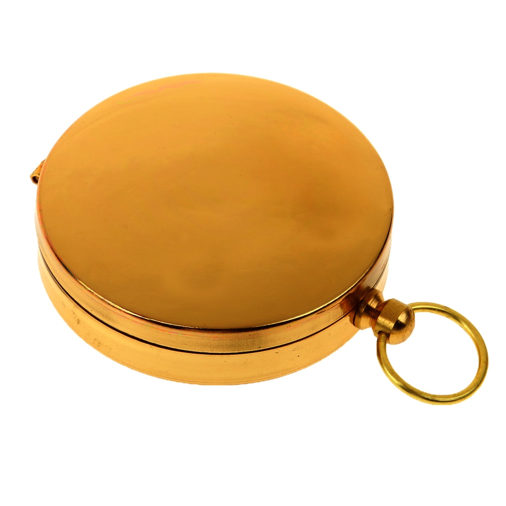 Goud Vintage Charme Messing Pocket Kompas Voor Toe... – Grandado