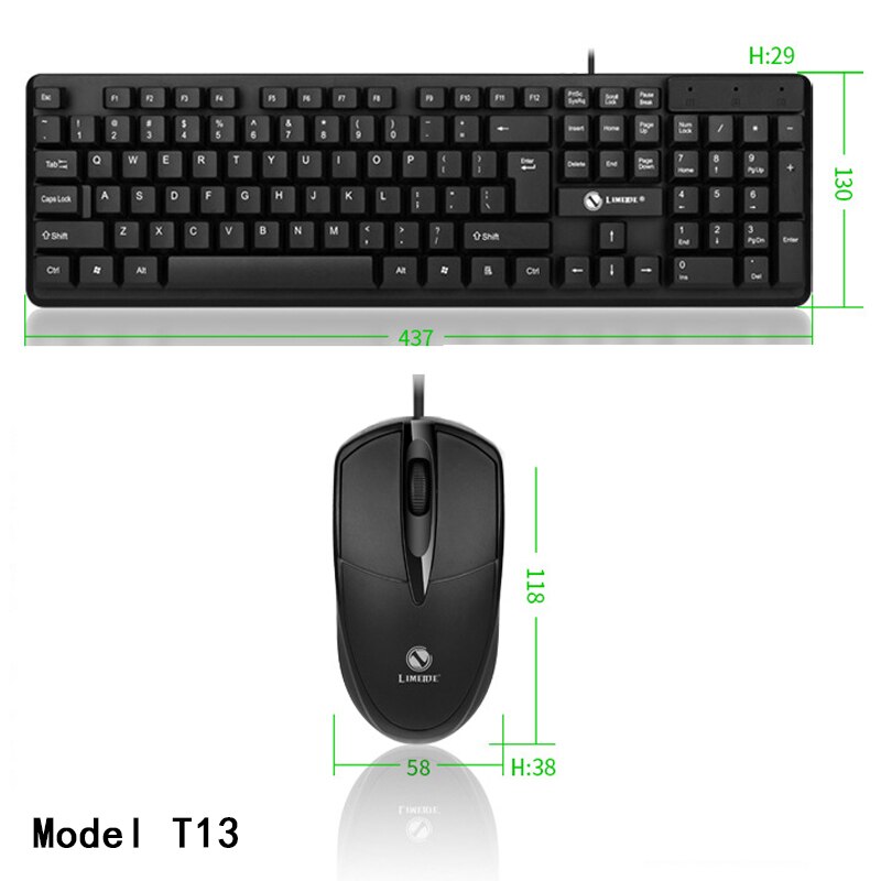 Office Business Keyboard Mouse Combo Waterproof St... – Grandado