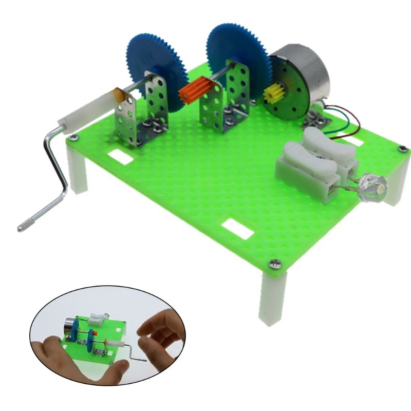 DIY Science Hand Crank Generator Apparatus Kids Ch... – Grandado