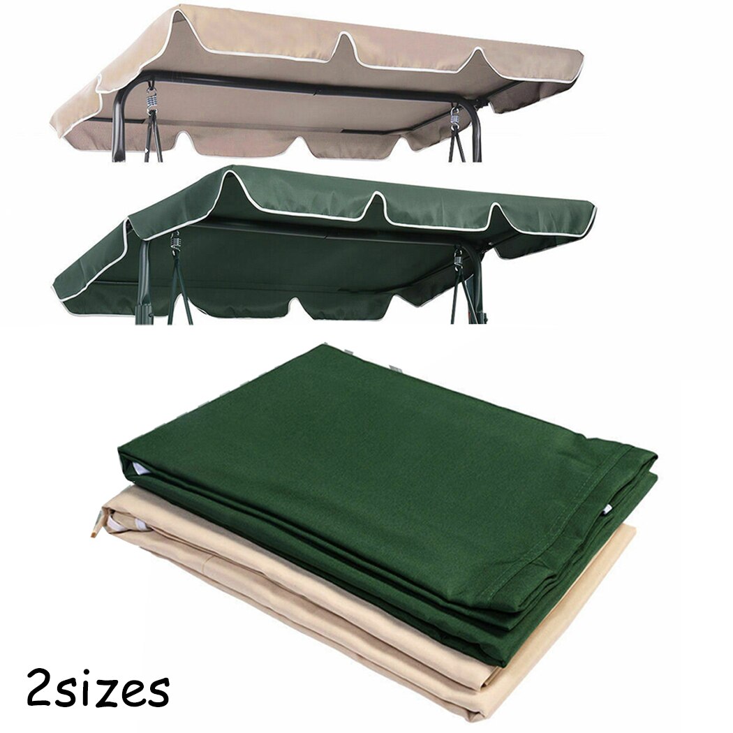 Green Top Cover Beige Canopy Porch Patio Outdoor W... – Grandado