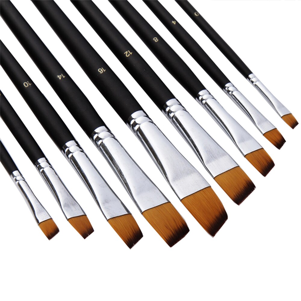 9Pcs Professionele Kunst Levert Kunstenaar Pensele... – Grandado