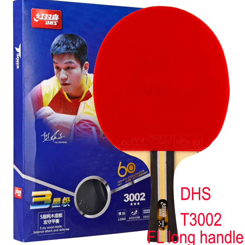 Original DHS T3002 T4002 table tennis racket type ... – Grandado