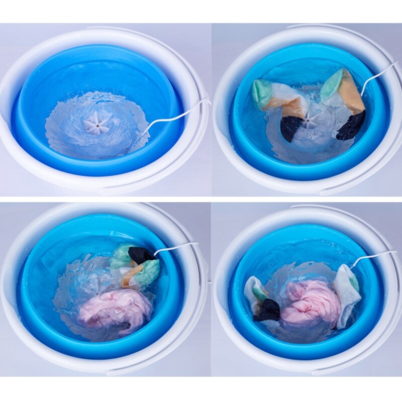 Foldable Mini Washing Machine Rotating Ultrasonic ... – Grandado