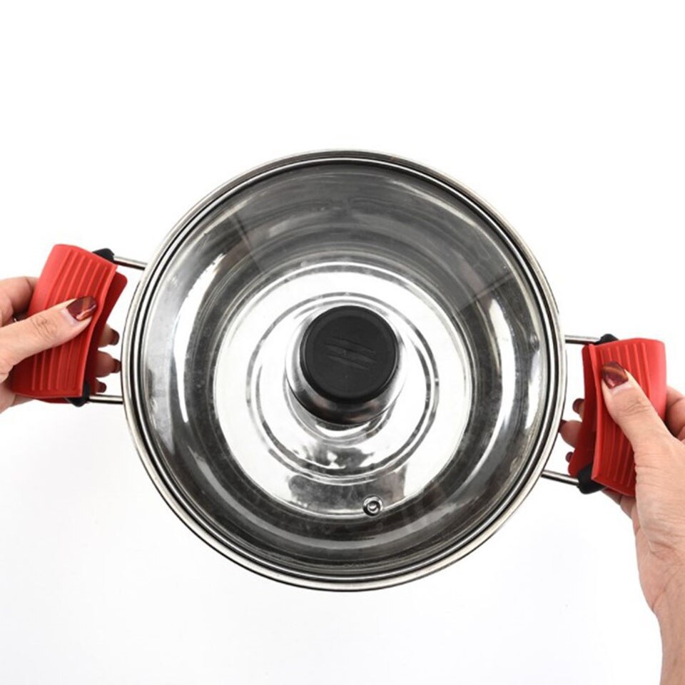 Siliconen Pot Houders Pinch Grips Oven Mitts Scald... – Vicedeal