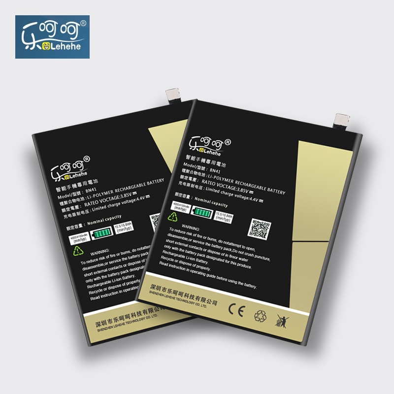Original LEHEHE BN41 Battery for For Xiaomi Redmi ... – Grandado