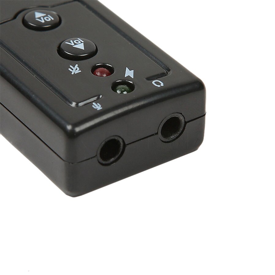External USB 7.1 Channel Sound Card 3D Audio Heads... – Vicedeal