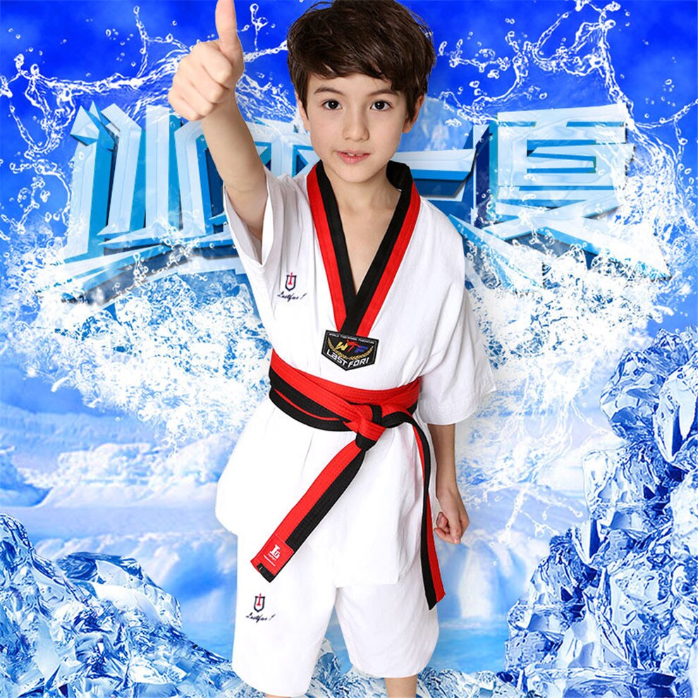 Wit Taekwondo Uniform Voor Mannen Vrouwen Training... – Vicedeal