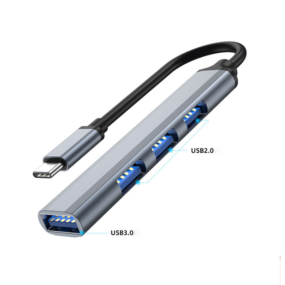 Concentrador de red USB tipo C 3 0 USB-A, 4 puerto... – Grandado