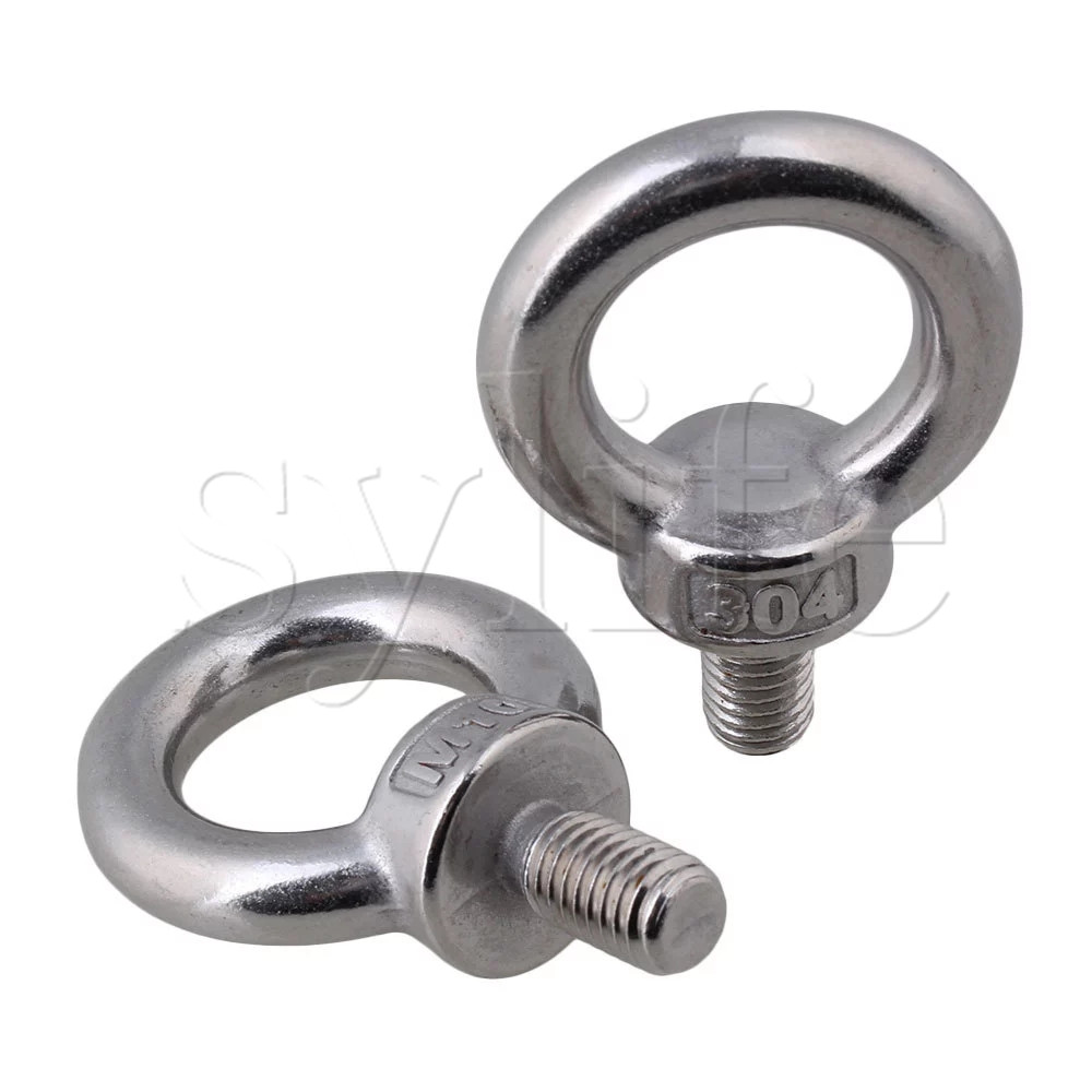 2 Stuks Silver M10 Ring Vorm Schroef Bolt Marine G... – Grandado