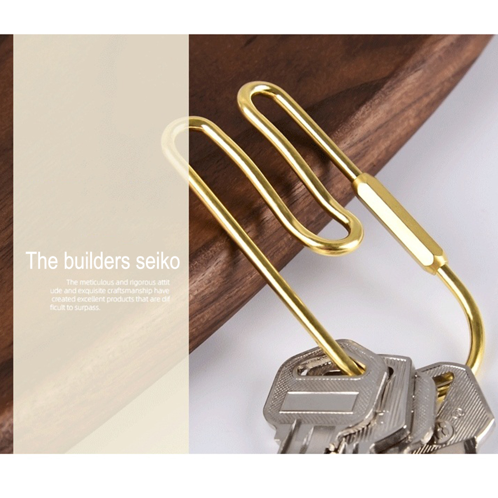 1 Pcs Wind Brass Keychain Men And Women Belt Key R... – Vicedeal