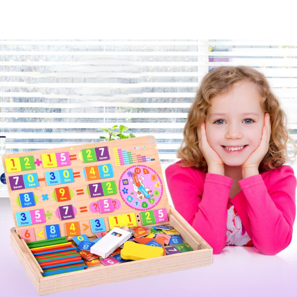 1Set Multifunction Counting Sticks Card Math Teach... – Grandado