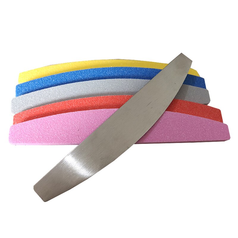 100Pcs/lot Nail Sponge Sandpaper File Buffs For Na... – Grandado