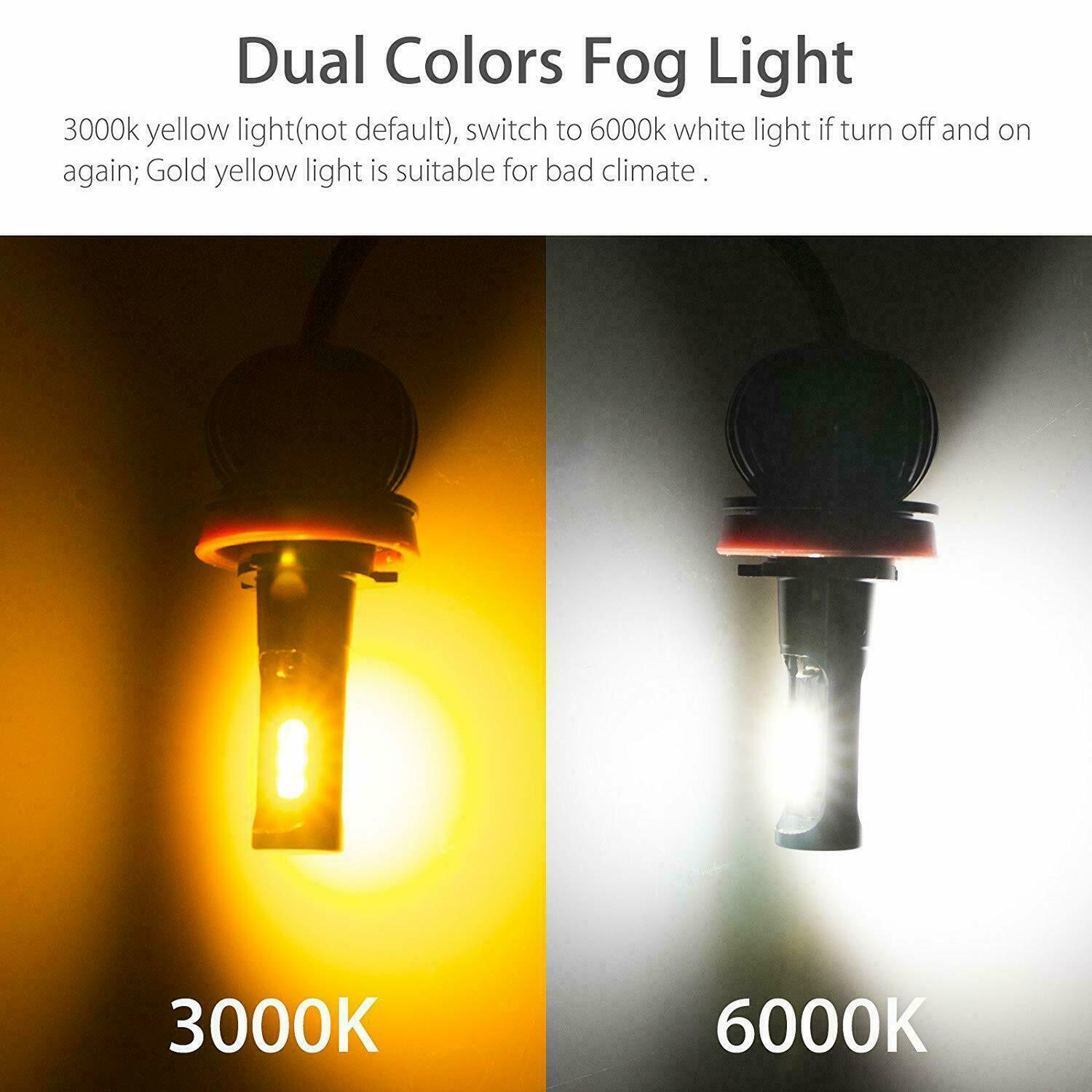 160W Autolichten 2 Pcs H8 H11 3030 Led Mist Lampen... – Grandado