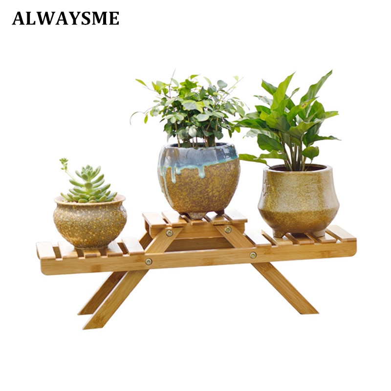 ALWAYSME Plant Planken Bloem Tuin Rack Stand Bloem... – Grandado