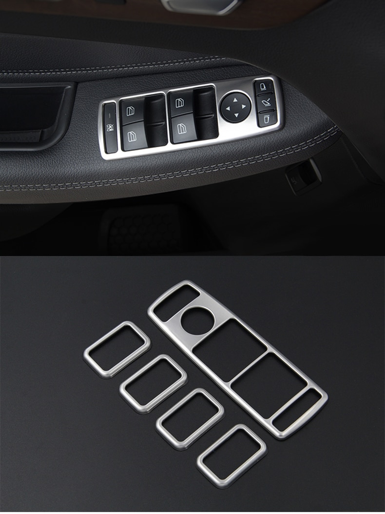 High Aluminum & ABS Interior Trim For Mercedes Ben... – Grandado