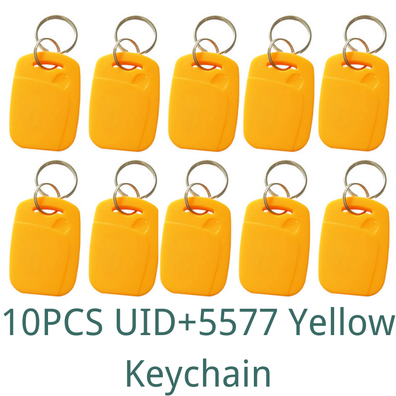 5/10pcs Rfid Smart Dual Chip Keychain Uid T5577 Re... – Grandado