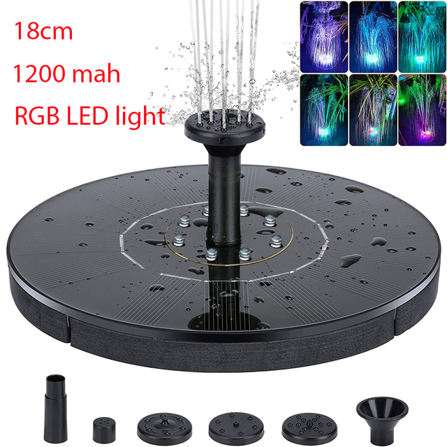 Mini Led Solar Fontein Zwembad Batterij 1200Mah Wa... – Vicedeal