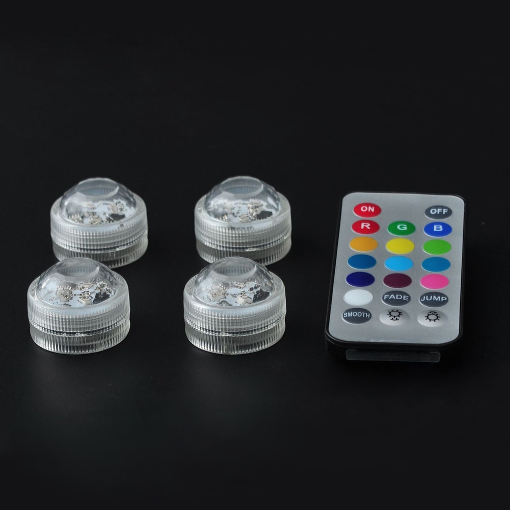 Coquimbo RGB Submersible LED Licht Met Afstandsbed... – Vicedeal