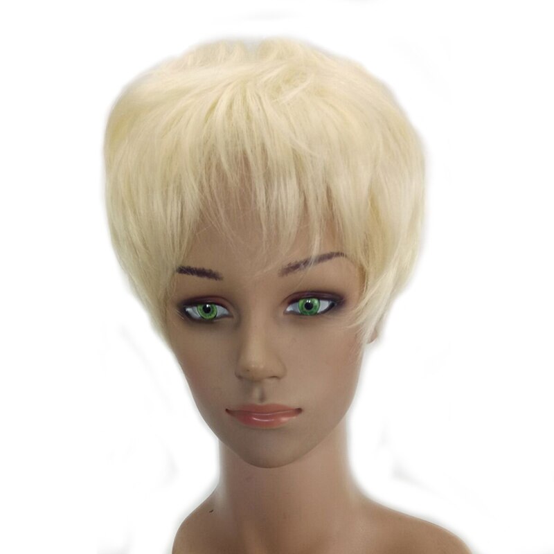 HAIRJOY Wig 1B Color Short Straight Synthetic Woma... – Grandado