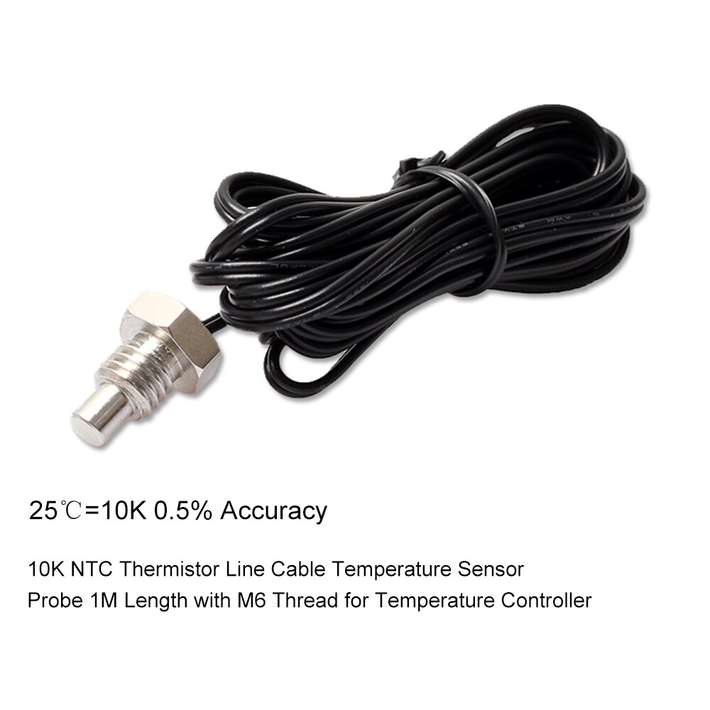 1M Length Temperature Sensor Probe M6 Thread 10K N... – Vicedeal