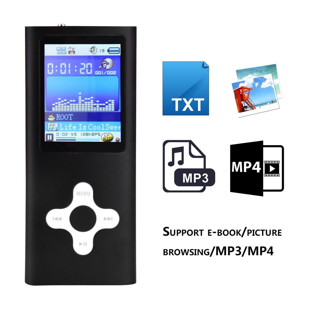 1.8 Inch Color Screen MP4 Player Built-in 8GB Memo... – Grandado