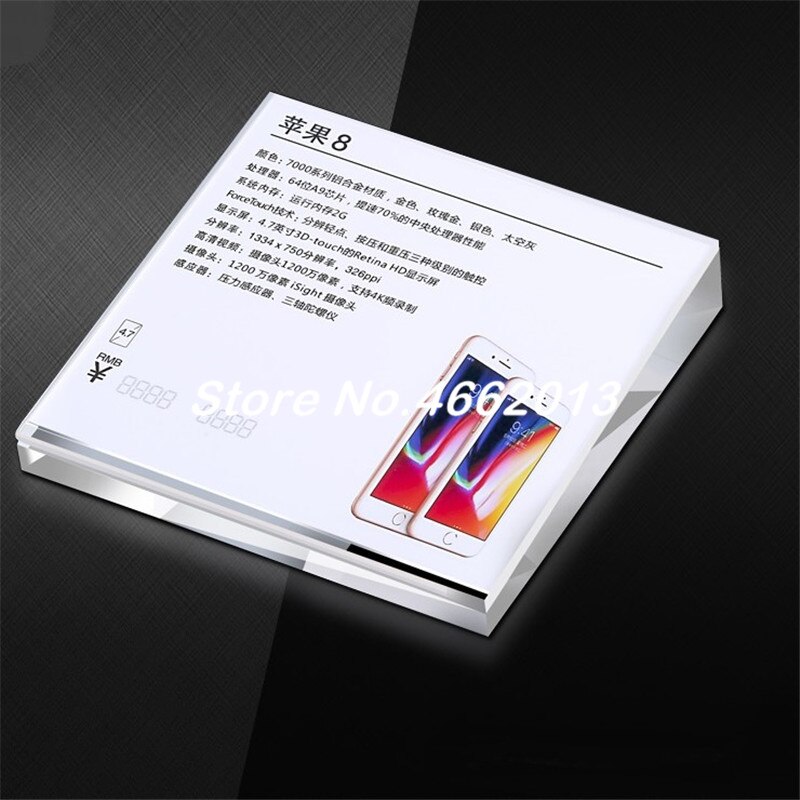 10 X table top sign holder Acrylic Mobile Cellphon... – Vicedeal