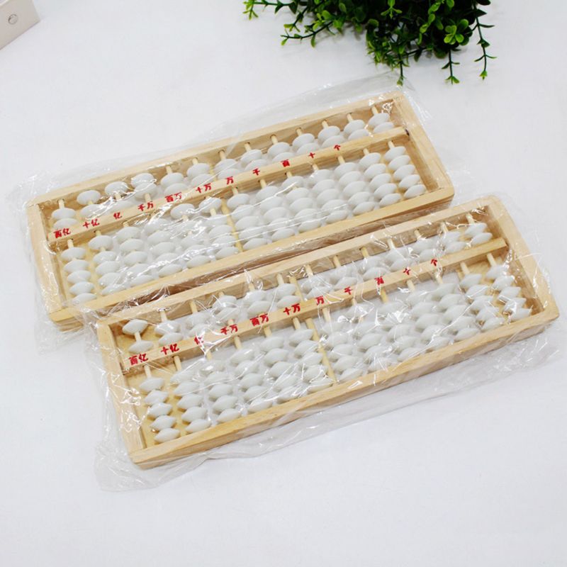 OOTDTY Solid Wood Structure Office Abacus Mathemat... – Grandado