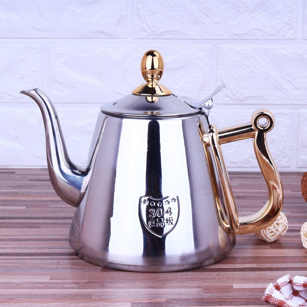1.2L Tea Kettle Induction Cooker Safe with Infuser... – Grandado
