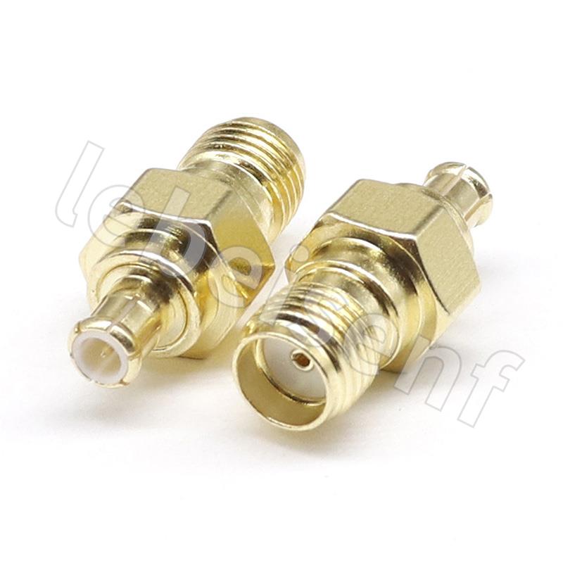 RF MCX-J/SMA-K coaxial 50 ohm connector, high freq... – Vicedeal