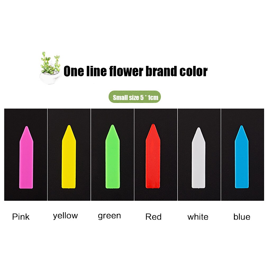 120pcs 2 Inches Garden Plant Labels Plastic Tags N... – Vicedeal