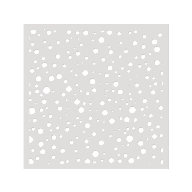 15*15 schabloner för lager med små prickar för kli... – Grandado