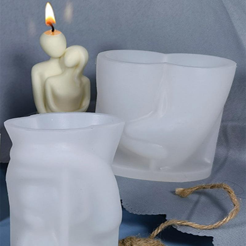 Large People Candle Mold Men And Women Couple Sili... – Grandado