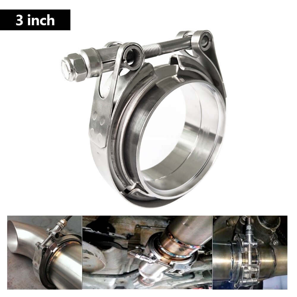 V-Band Clamp Exhaust Clamp 2.0"2.25"2.5&... – Grandado